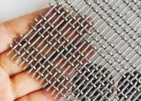 China Interior Woven Ss 316 Metal Steel Crimped Wire Mesh Decoration Building Facade for sale