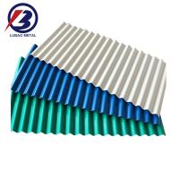 China Full Hardness Prepainted Color Coated Galvanized Corrugated Roofing Steel Sheet in Customized Ral Color for sale