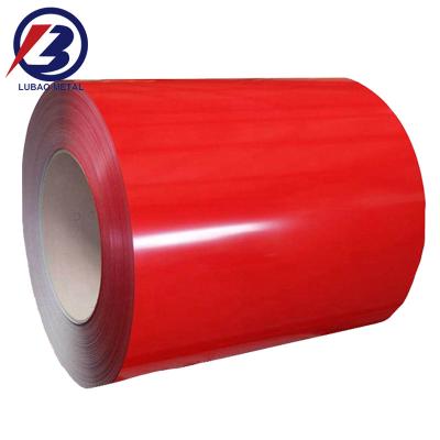 China SGCC DX51D ASTM JIS RAL9010/9030 0.25-0.8mm Red PPGI Coil Zinc Coated PPGI Steel Sheets Length as your requirement Tolerance ±1% for sale