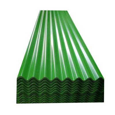 China 1800-2000mm Length Wave Tile Galvanized Steel Coated Color Coated Corrugated Roofing Sheet for Agricultural Building for sale