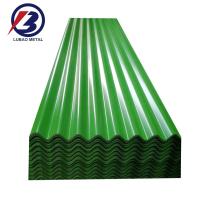 China 665-1100mm Galvanized Zinc Roofing Sheets Color Coated PPGI Corrugated Roof Sheet GB Standard Product for sale
