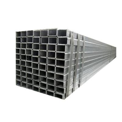 China 80x80x2.5mm A53 GI Pipe Pre Welded Rectangular Hollow Hot Dipped Galvanised Square Steel Pipe Invoicing By Actual Weight for sale