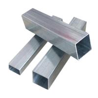 China 80x80x2.5mm A53 GI Pipe Pre Welded Rectangular Hollow Hot Dipped Galvanised Square Steel Pipe Invoicing By Actual Weight for sale