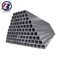 China 80x80x2.5mm A53 GI Pipe Pre Welded Rectangular Hollow Hot Dipped Galvanised Square Steel Pipe Invoicing By Actual Weight for sale
