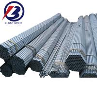 China Non-Alloy A123 A795 ST37 ASTM Certified Galvanized Round Pipe Zinc Coated Tube GI Steel Scaffold ERW for Chemical Fertilizer Pipe for sale