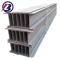 China Structural Steel H Beams Hot Rolled Welding Universal Beam Q235B Q345B I Beam Channel Steel with 8mm 64mm Flange Thickness for sale