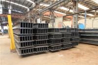 China Non-Alloy H-Shaped Carbon Steel Web Thickness 6mm-16mm EN10025 Certified for Construction for sale