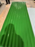 China PPGI Galvanized Corrugated Iron Steel Color Coated Roofing Sheet Processing Service Tolerance ±1% 0.55mm Corrugate Sheet Roof for sale