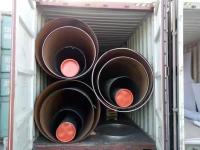 China Non-Alloy Q235A/Q235B/0Cr13/Q345/X42/X46 10 meters Straight Seam Welded Carbon Steel Pipe for Construction Applications for sale