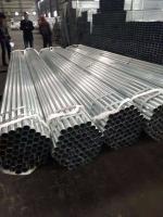 China Non-Alloy Galvanized Steel Pipe for Greenhouse Construction Welding Service GI Pipe Zinc 80g 6/12 Meters Standard Length for sale