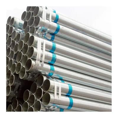 China Non-Alloy GI Tube Galvanized Steel Pipe 4x4 Round Pipe A36 A53 1.0033 BS 1387 Structural Sections for Building Materials for sale
