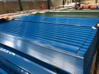 China 0.12mm 0.3mm 0.5mm PPGI Ral Color Coated Prepainted Galvanized Corrugated Roof Sheet with Regular Spangle Full Hard for sale