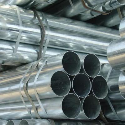 China Pre-Galvanized ERW ASTM A53 A106-A cold/round/square/hollow steel pipes with Zinc Coated 200-700g/sqm and ±1% tolerance for sale