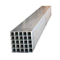 China Q195 Q235 Pre Galvanized Square Hollow Section Steel Tube and Gi Square Rectangular Pipe with Invoicing by Actual Weight for sale