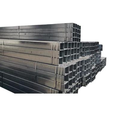 China Galvanized 40x40 50x50 Pre-Galvanized Square Steel Pipe with a Wall Thickness Range of 0.5-50mm for sale