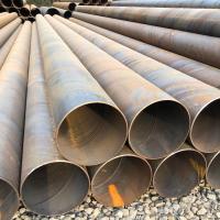 China Section Shape Round Large Diameter LSAW SSAW Carbon Steel Spiral Welded Tube Pipe for Bridge Infrastructure Water Supply for sale