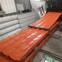 China Prepainted galvanized corrugated roofing sheet with ASTM/AISI/SGCC/CGCC/TDC51DZM/TDC52DTS350GD grade and competitive for sale