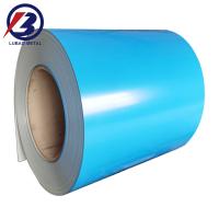 China Smooth Surface RAL9016 RAL5015 Color Coated Steel Coil Ppgi RAL1002 Galvanized Sheet Coil for Rolling Shutter Door for sale