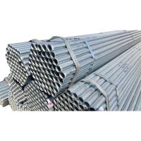 China Hot-dip Galvanized Round Steel Pipe Q345 Material with 0.6mm to 3.5mm Wall Thickness and 26.9 310 Mm Outer Diameter for sale