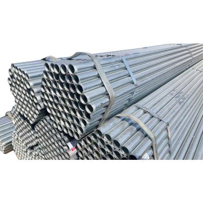 China Hot-dip Galvanized Round Steel Pipe Q345 Material with 0.6mm to 3.5mm Wall Thickness and 26.9 310 Mm Outer Diameter for sale