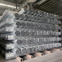 China Hot-dip Galvanized Round Steel Pipe Q345 Material with 0.6mm to 3.5mm Wall Thickness and 26.9 310 Mm Outer Diameter for sale