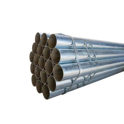 China 6m Length Galvanized Coating Q195 Material 21.3mm to 219.1mm Outer Diameter Steel Pipe for Construction Applications for sale