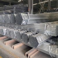 China 6m Length Galvanized Coating Q195 Material 21.3mm to 219.1mm Outer Diameter Steel Pipe for Construction Applications for sale