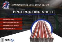 China Zinc Coating 30-275g/m2 Dry ASTM AISI SGCC RAL Color Customizable Galvanized Corrugated Sheets PPGI Color Steel Tiles for sale