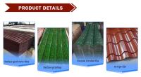 China Zinc Coating 30-275g/m2 Dry ASTM AISI SGCC RAL Color Customizable Galvanized Corrugated Sheets PPGI Color Steel Tiles for sale