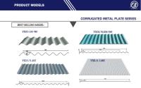 China ASTM/AISI/SGCC/CGCC/TDC51DZM/TDC52DTS350GD Grade 0.1mm 0.2mm 0.3mm Dx52d PPGI Corrugated Steel Roof Panel with Tolerance ±1% for sale