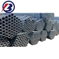 China ASTM Greenhouse Frame Galvanized Steel Pipe Zinc80 6/12meters for Non-oiled Standard Length Construction Material for sale