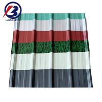 China 0.22*0.23/0.24/0.25mm PPGI Galvanized Coated Corrugated Roofing Sheet for Mid Hard Surface Coated Steel for sale