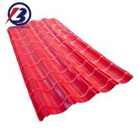 China 0.22*0.23/0.24/0.25mm PPGI Galvanized Coated Corrugated Roofing Sheet for Mid Hard Surface Coated Steel for sale