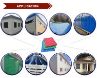 China Outlet Hot Dip Corrosion Resistant Z70 0.25mm-0.45mm PPGI Roofing Sheet in 1100mm Width for Dry Roofing for sale