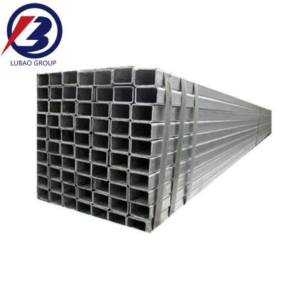 China 70x70 Galvanized Square Pipe 3.2mm Thickness Tolerance ±1% Invoicing by Actual Weight Carbon Steel Galvanized for sale