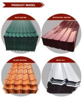 China Color Steel PPGI Roofing Sheet Tensile Strength 600MPA Thickness 0.1-1.0mm Various Colors and Sizes Customizable Options for sale