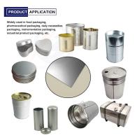 China 300-1050mm Thickness Grade Tinplate for Manufacturing Food Grade Products for sale