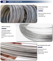 China Stainless Steel Wire 304 304L 316 316L with Punching Processing Service in Customizable Size for sale