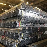 China Pre-galvanized Q235 Q195 St37 MS Welded Steel Pipe Hot Dipped Galvanized Hollow Square Round Pipe for Structural Building for sale