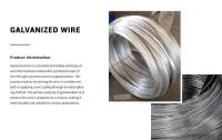 China Top- Galvanized Steel BWG 20 21 22 GI Binding Wire Silver Electroplating for Building Materials for sale