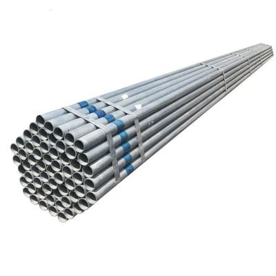 China Galvanized Pipe Per Foot Customized Round Seamless Steel Tube of with Welding Service for sale