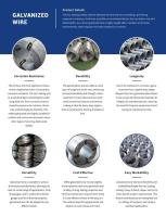 China ASTM/AISI/SGCC/CGCC/TDC51DZM Grade 0.5mm High Carbon Steel Hot-Dip Galvanized Iron Wire for Construction Materials for sale
