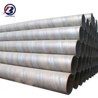 China Hot Rolled Large Diameter Carbon Welded Seamless Spiral Steel Pipe for Oil Pipeline Construction for sale