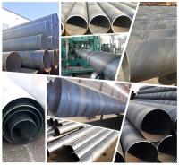 China 12M Length SSAW Welded Steel Pipe for Low Pressure Fluid Transportation in Oil and Gas Industry for sale