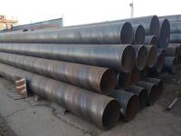 China 12M Length SSAW Welded Steel Pipe for Low Pressure Fluid Transportation in Oil and Gas Industry for sale