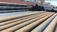 China 12M Length SSAW Welded Steel Pipe for Low Pressure Fluid Transportation in Oil and Gas Industry for sale