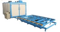 China Horizontal Glass Laminating Furnace 80KW for EVA Film Laminating Max Glass 1800x3600mm for sale
