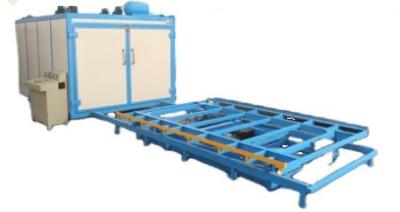 China Horizontal Glass Laminating Furnace 80KW for EVA Film Laminating Max Glass 1800x3600mm for sale
