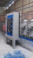 China Automatic Glass Sandblasting Machine 1500mm 2000mm 2500mm PLC Control Vertical Structure for sale