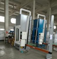 China Vertical Structure Mirror Surface Glass Coating Sandblasting Machine for Business for sale
